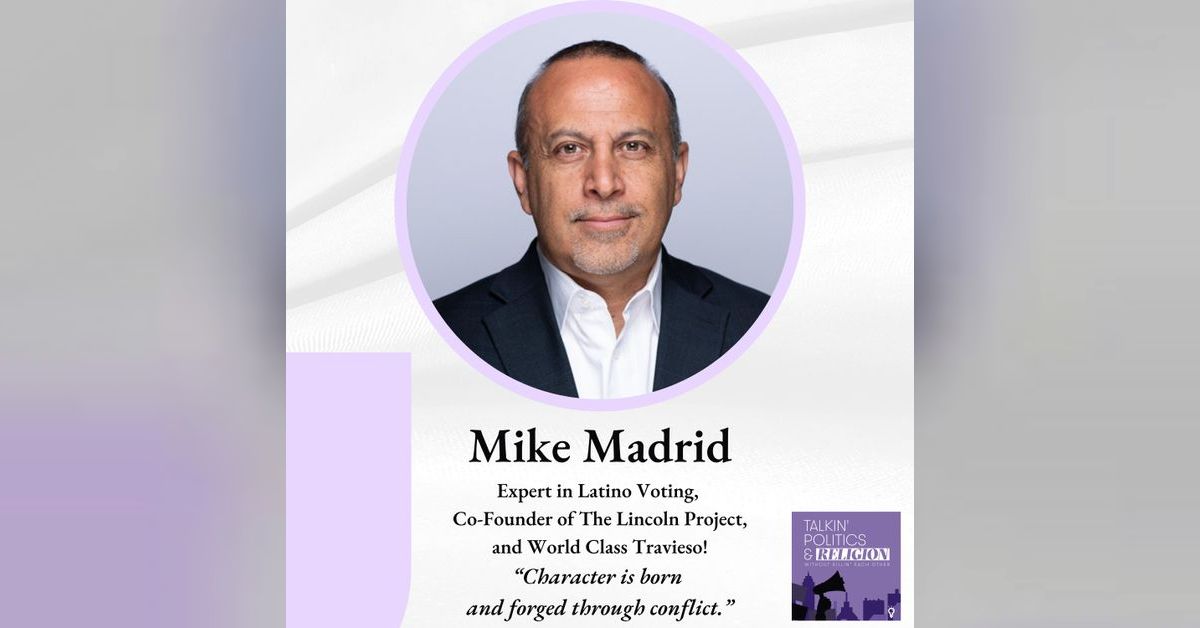 Mike Madrid: Expert in Latino voting, co-founder of the Lincoln Project ...