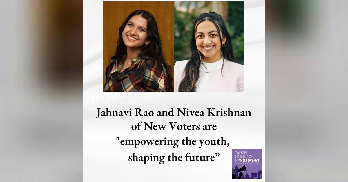 Jahnavi Rao and Nivea Krishnan of New Voters are ”empowering the youth, shaping the future ...
