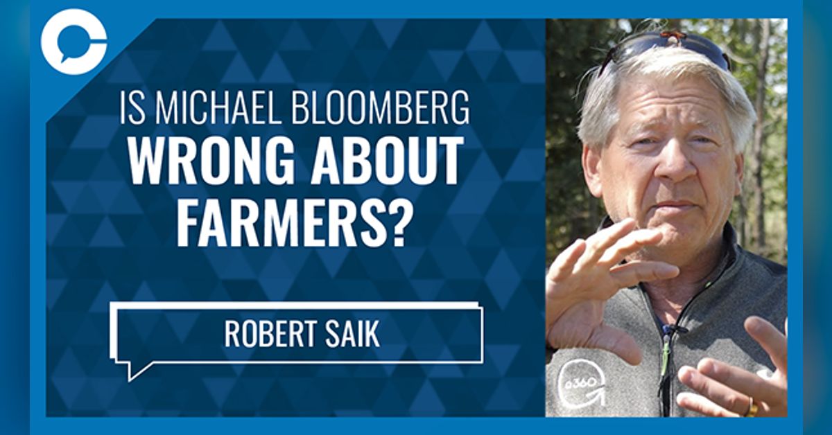 Robert Saik - Was Bloomberg Wrong about Farmers? | Conversations That ...