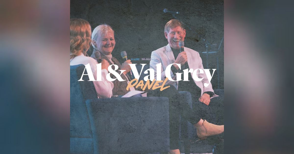 Al & Val Grey Panel - Ps. Leanne Matthesius, Al & Val Grey | Awaken ...