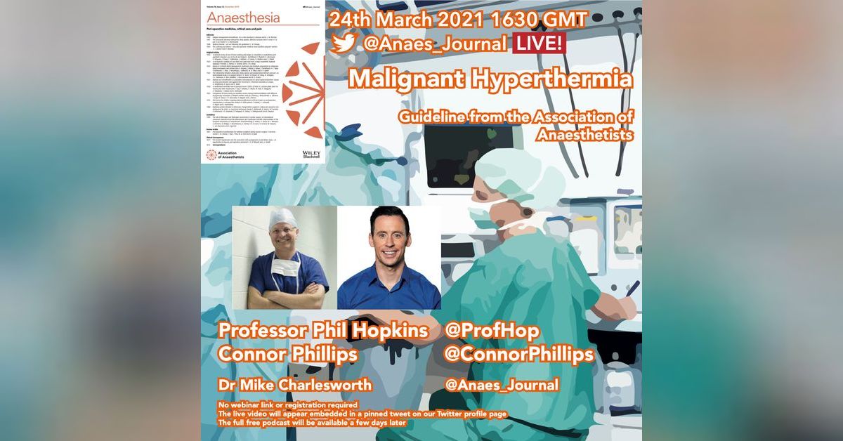 Malignant hyperthermia guideline from the Association of Anaesthetists ...