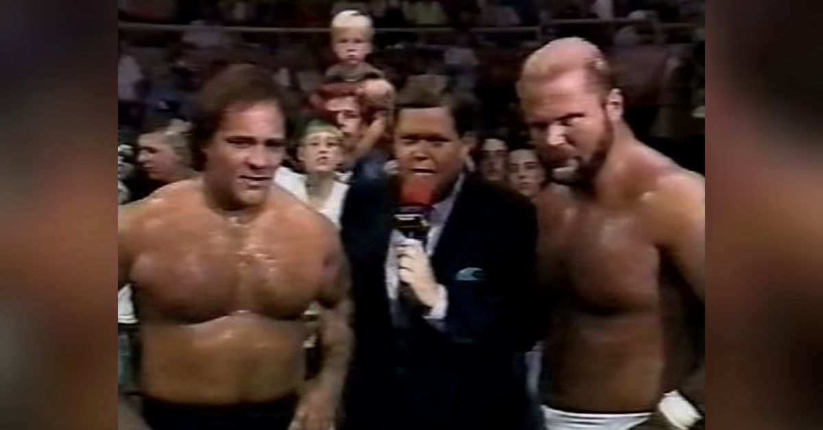 WCW Saturday Night on TBS Recap July 27, 1991! Arn Anderson and Larry ...