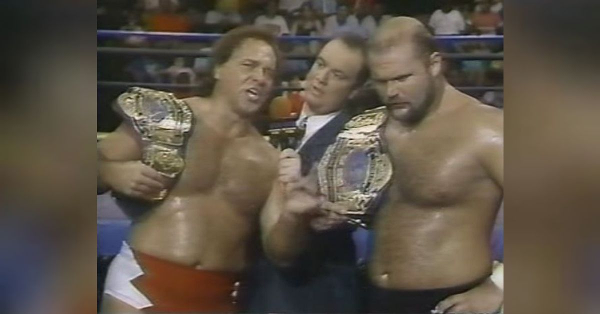 WCW Saturday Night on TBS Recap September 28, 1991! Arn Anderson and Larry Zbyszko get the Rolex ...