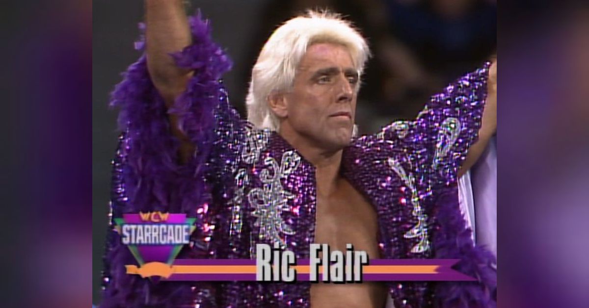 WCW Starrcade 1993 Part 2! Vader vs Flair for the WCW World Heavyweight ...