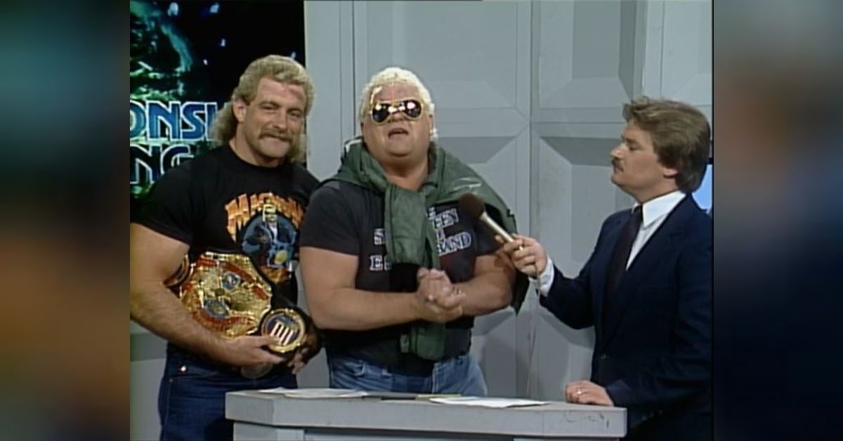 NWA WCW from May 10, 1986, Classic Audio of WarBeard Hanson Talking Jim ...