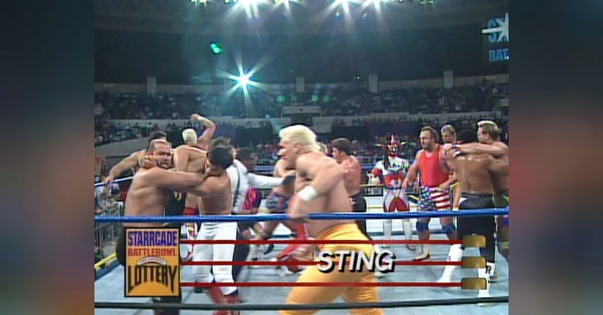WCW Starrcade 91 Battle Bowl - Lethal Lottery Recap Part 2! Who Will ...