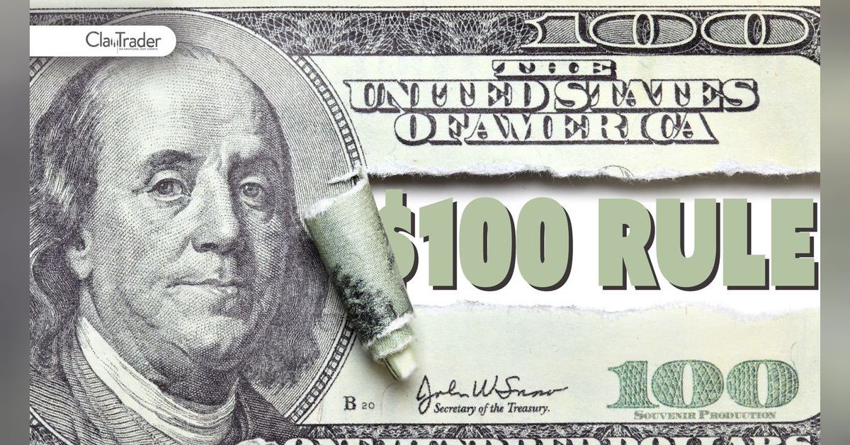 The $100 Rule: How Much Money for Trading? | Learn To Trade Stocks and ...