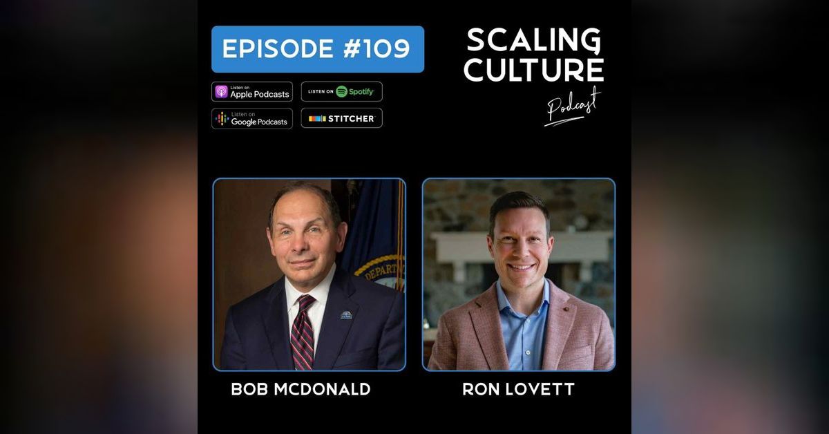 Values-Driven Leadership: Bob McDonald on Aligning Goals and Culture ...