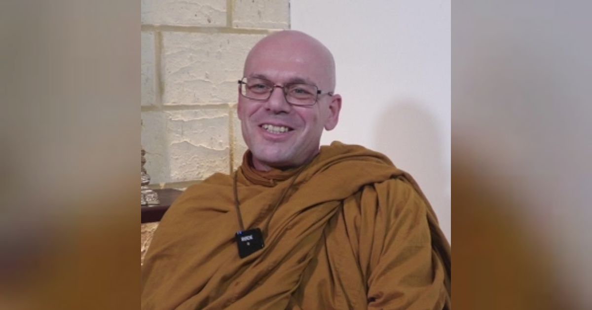 Ajahn Cittapalo | No Aim Just Relax | The Armadale Meditation Group ...