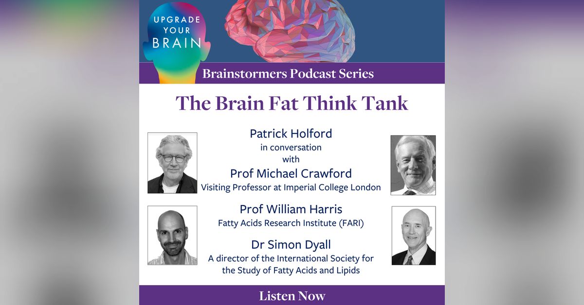 The Brain Fat Think Tank | Patrick Holford: Simple Wisdom for a Healthy ...
