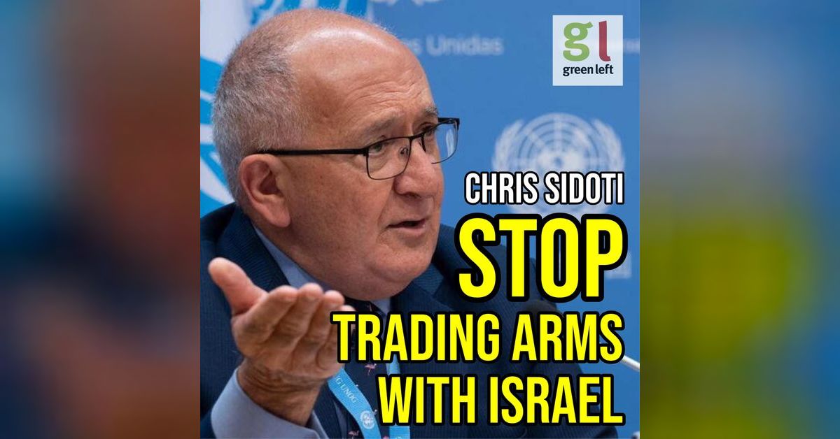 Chris Sidoti: 'Australia must stop two-way arms trade with Israel' | Green Left Show #68 | Green ...