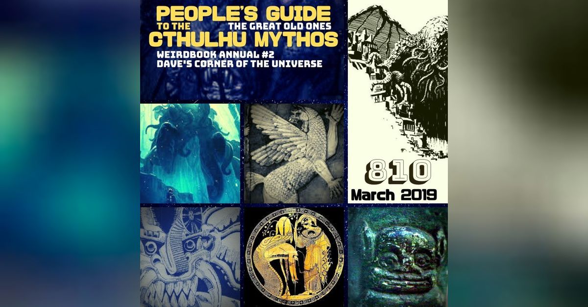 People's Guide to the Cthulhu Mythos 810: The Great Old Ones | People’s ...