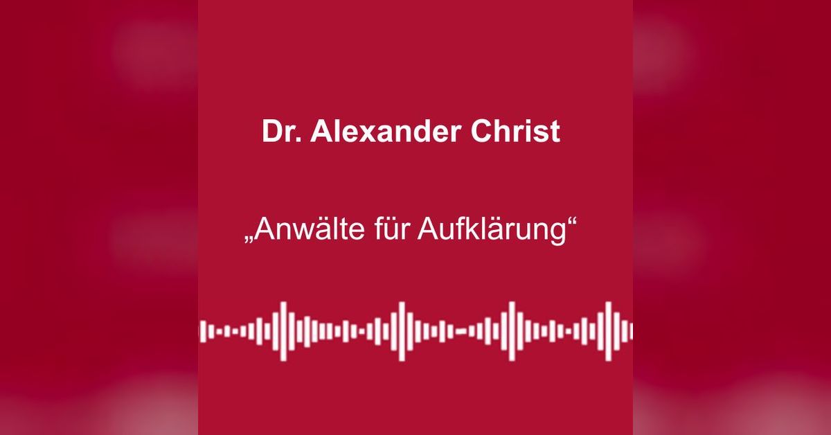 #142:Rechtsstaat in Gefahr - mit Dr. Alexander Christ | PUNKT ...