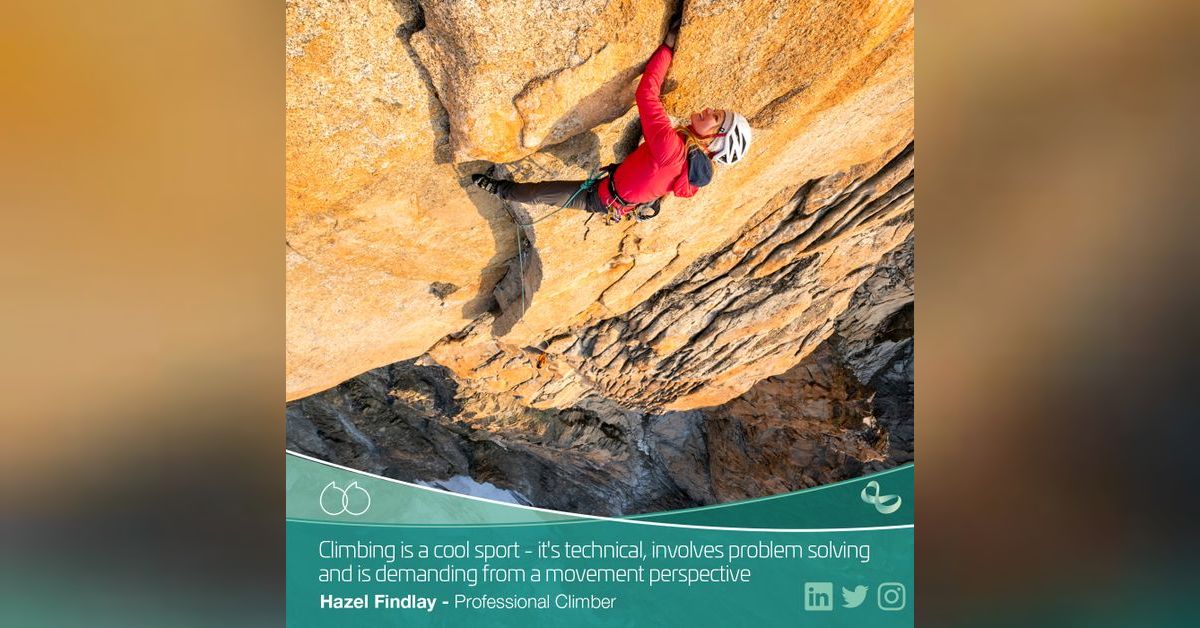 Professional climber Hazel Findlay on the extreme challenges she ...