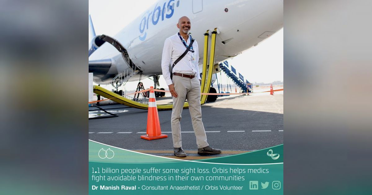 Consultant Anaesthetist Dr Manish Raval on saving sight around the ...