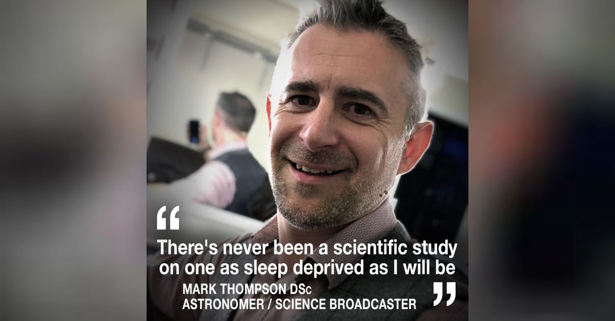 Astronomer Mark Thompson DSc tells Helen about his 140-hour space ...