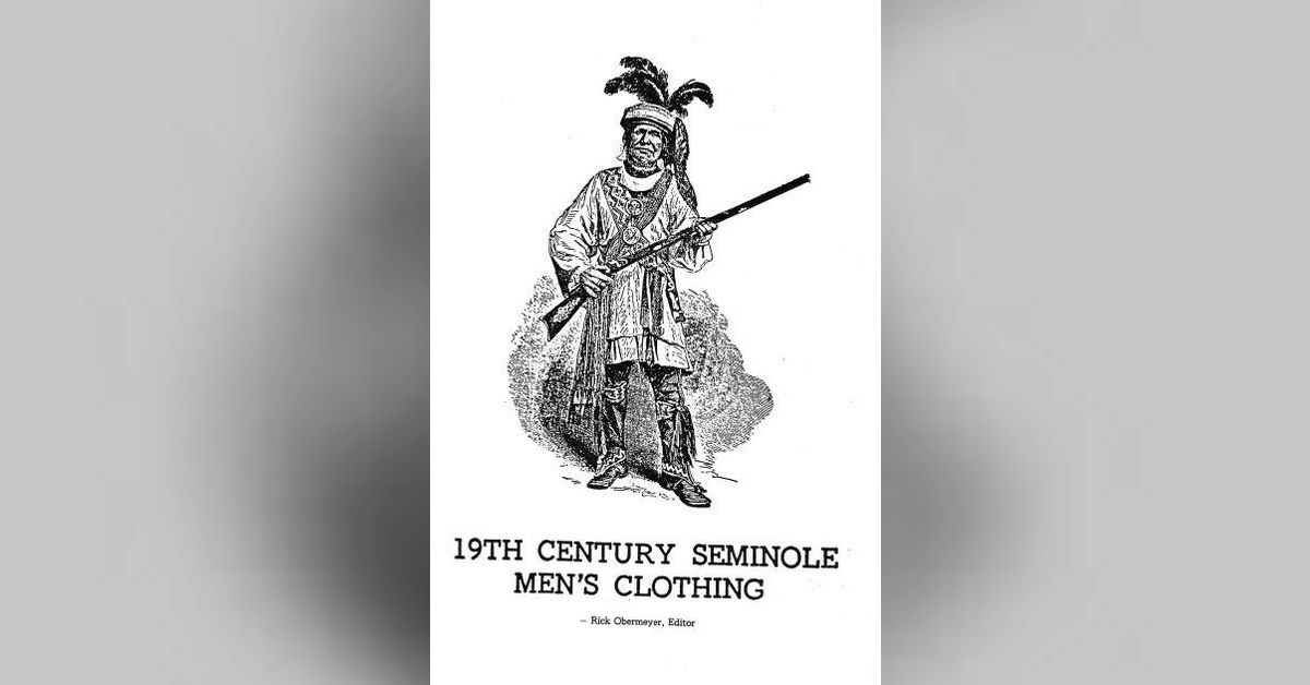 SW0134 Craftsman Explains How to Attire a Seminole Reenactor with One ...