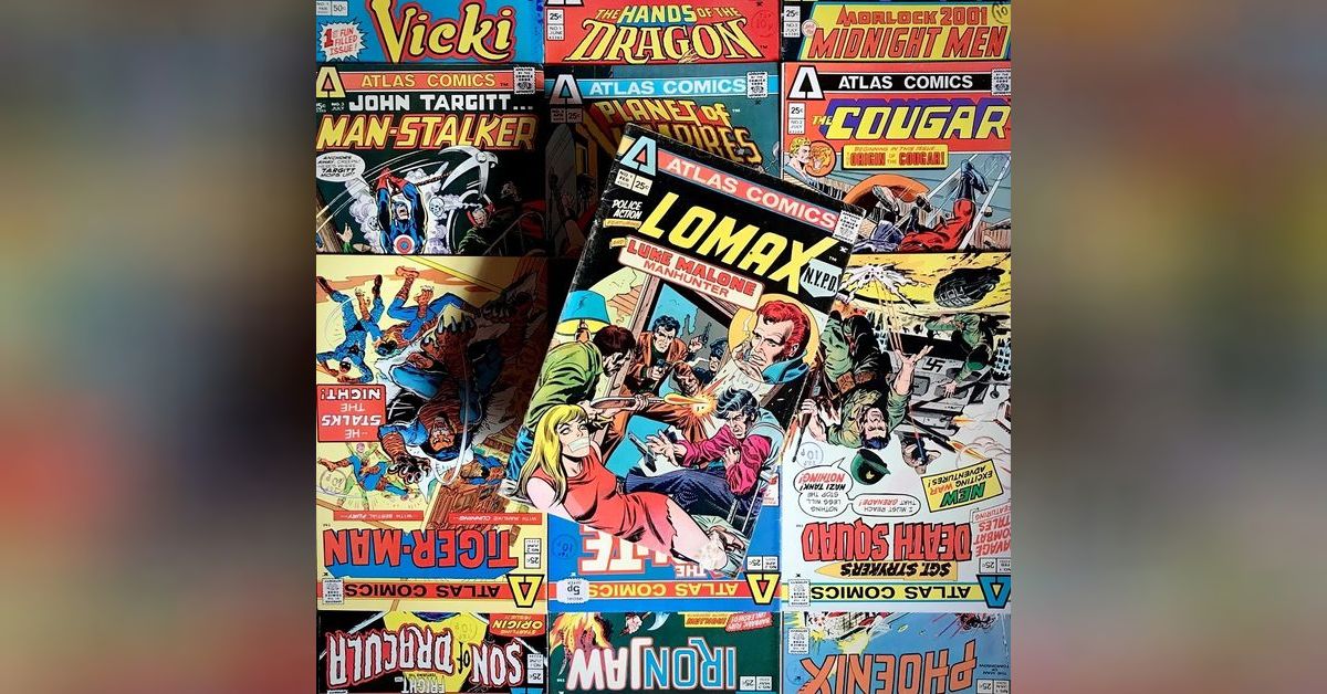 The Atlas Comics Episode featuring Luke Malone - MANHUNTER | The Earth ...