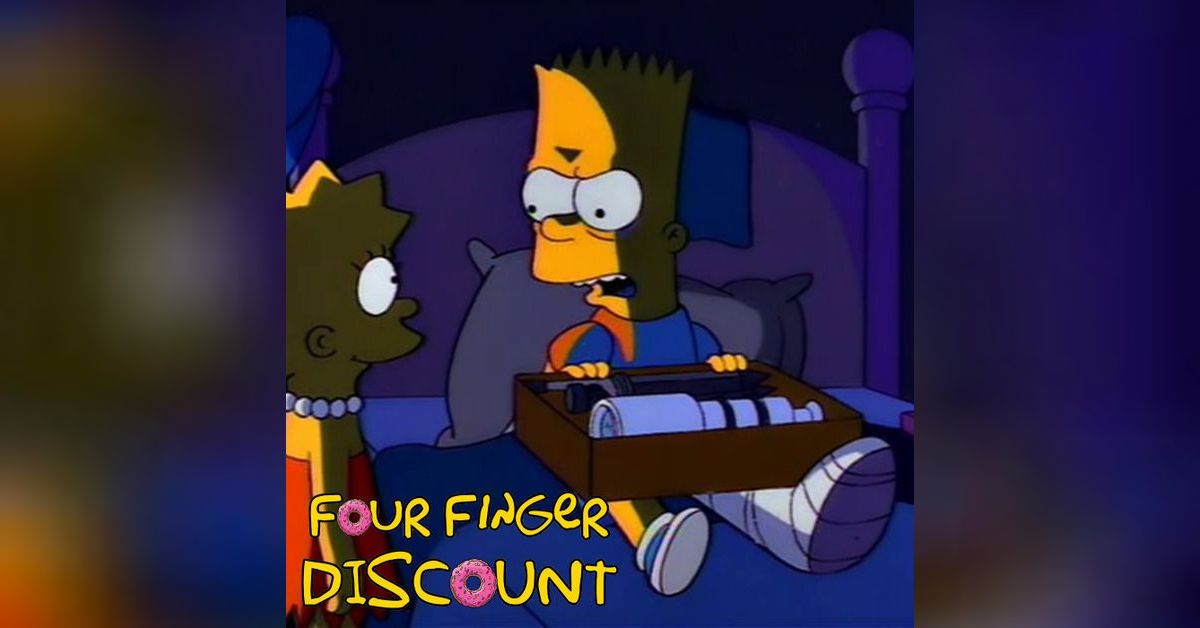 Bart of Darkness (S06E01) | Four Finger Discount (Simpsons Podcast)