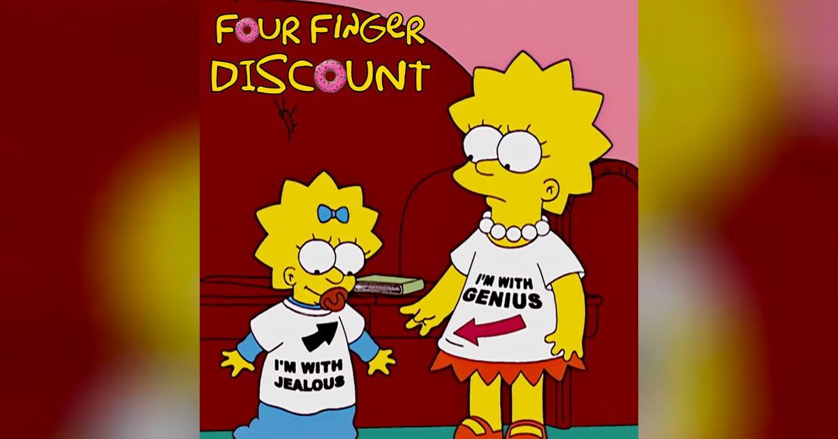 Four Finger Discount (Simpsons Podcast) - Smart & Smarter (S15E13 ...
