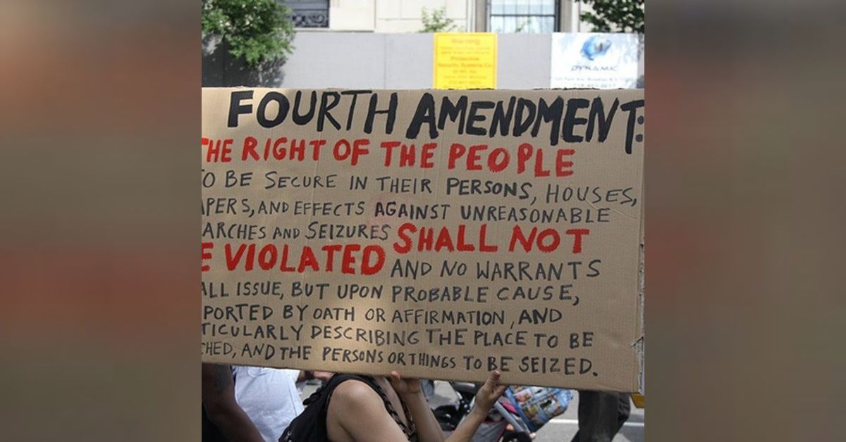 The Fourth Amendment is under massive assault across the nation ...