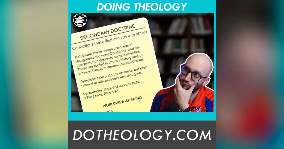099: How To Discern Primary vs Secondary Doctrine? (Chartology 101 ...
