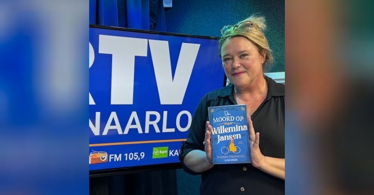 Interview met Marijke Verhoeven, over het boek: De moord op Willemina Jansen. | RTVTynaarlo
