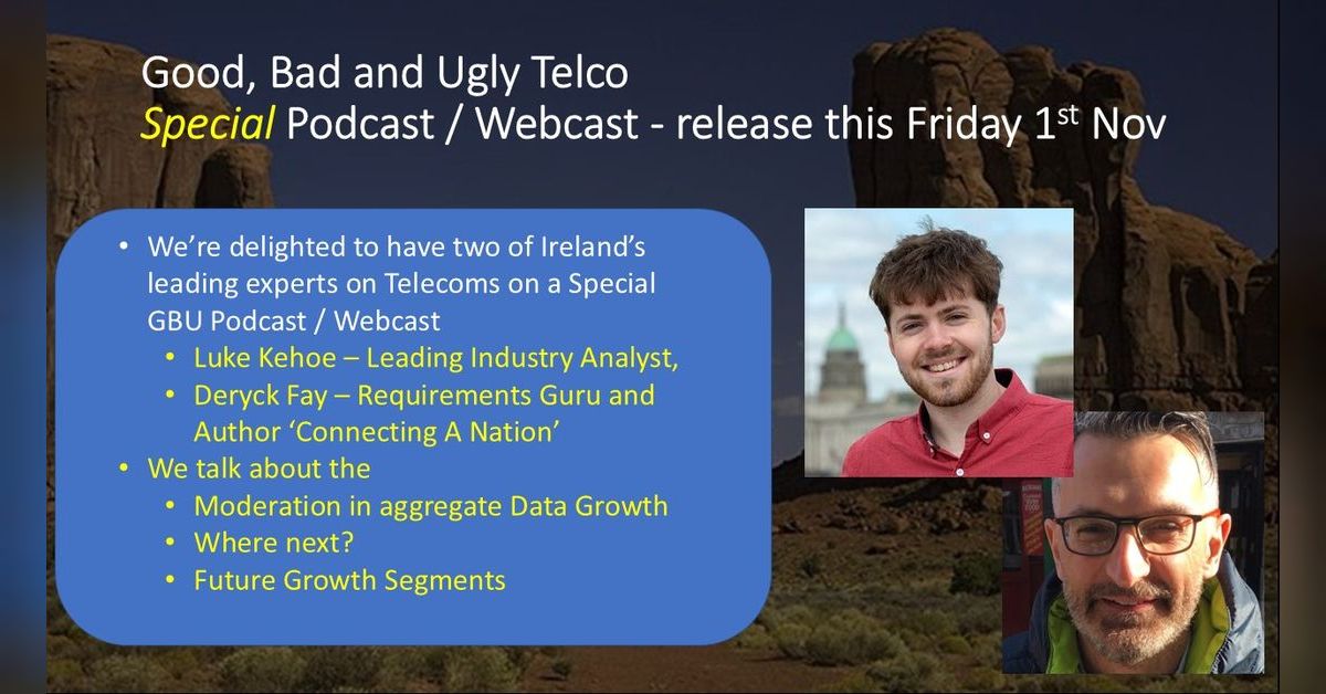Telco Industry Review Special - Luke Kehoe / Deryck Fay / Pat Flynn ...