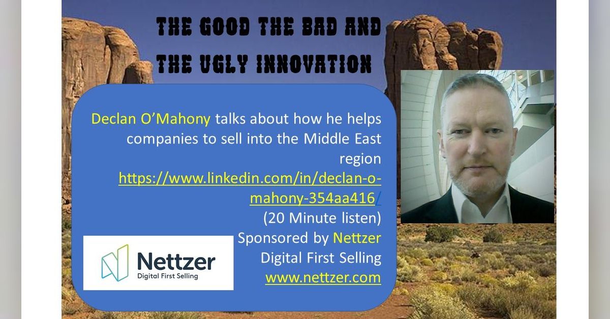 Declan O'Mahony of the O'Mahoney Group in Dubai talks about Selling ...