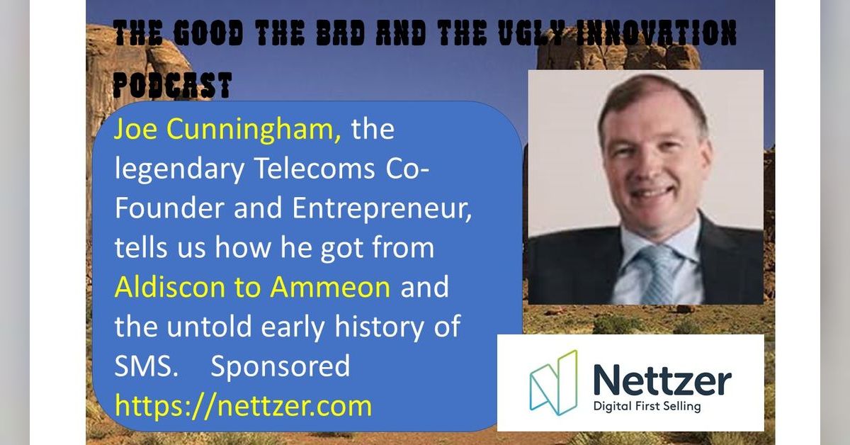 Joe Cunningham, Legendary Telecoms Entrepreneur talks about Aldiscon to ...