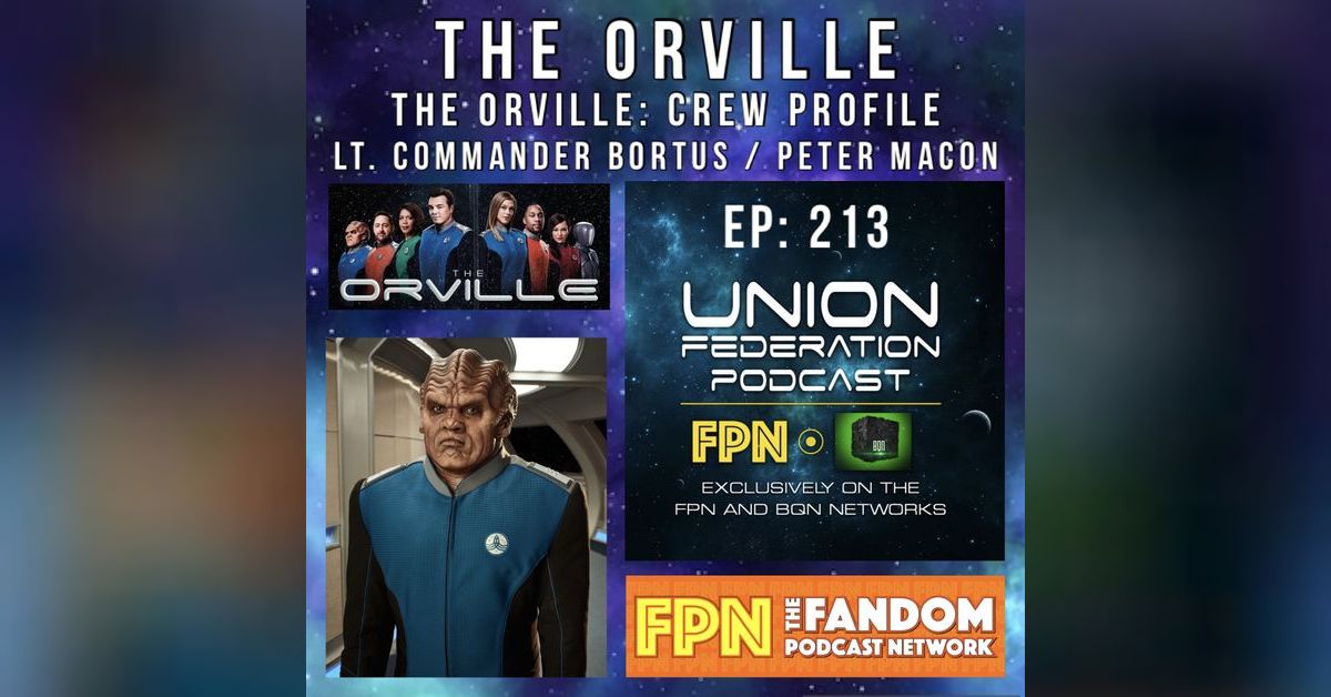 Union Federation EP.213: The Orville: Crew Profile - LT. Commander ...