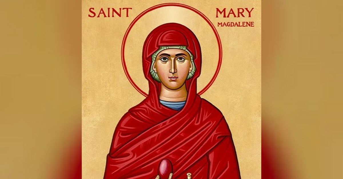 Feast of St. Mary Magdalene | Homily | Faith Speaks — Reverend Neil ...