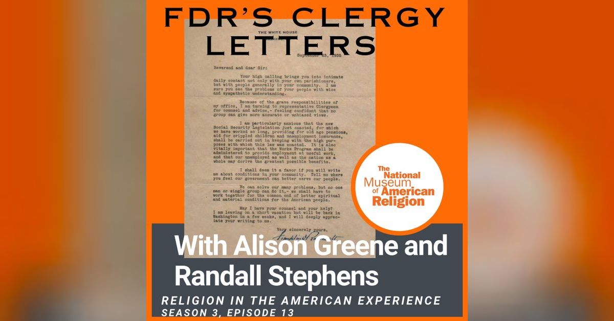 FDR's Clergy Letters | Religion in the American Experience