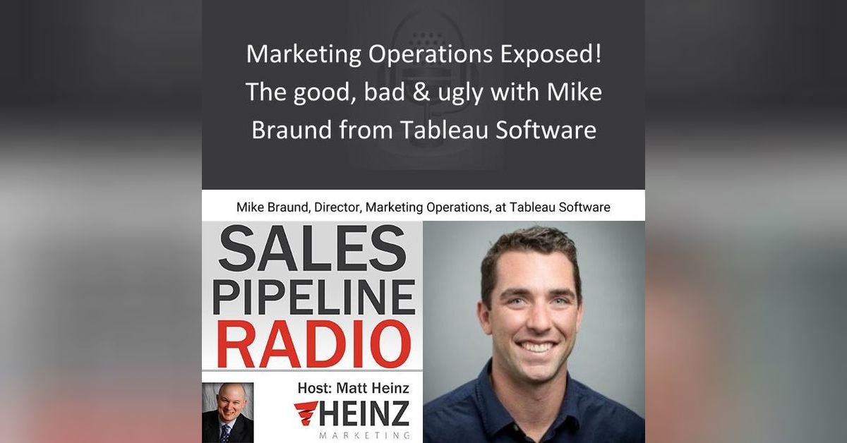 Marketing Operations Exposed! The good, bad & ugly with Mike Braund ...