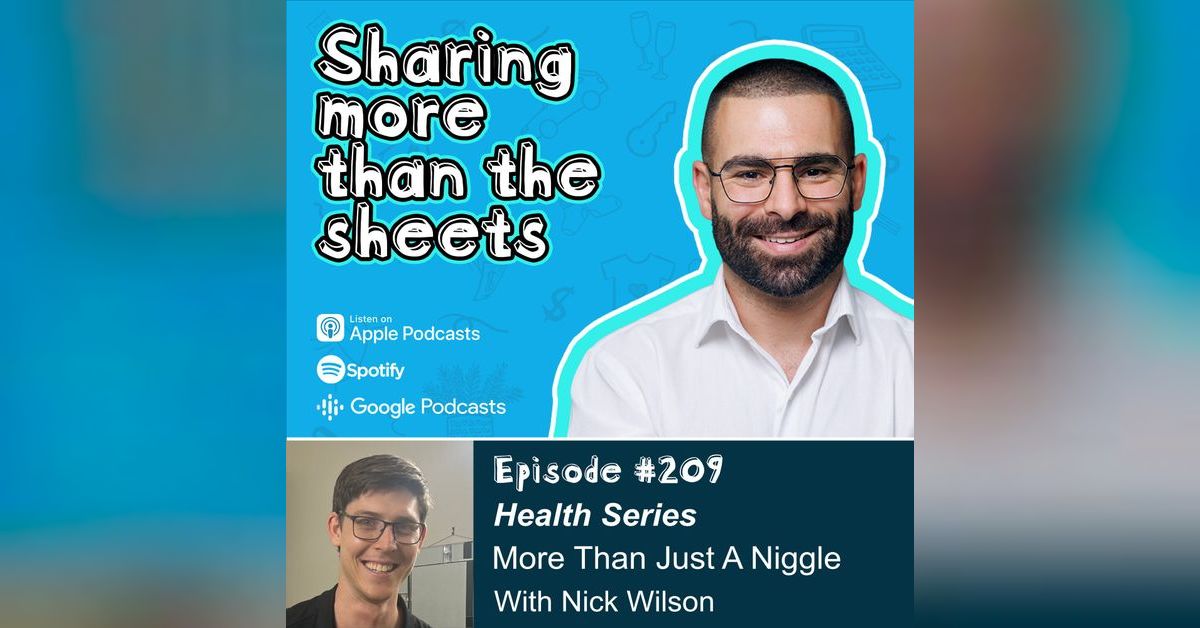 Health Series: More Than Just A Niggle with Nick Wilson | Sharing More ...