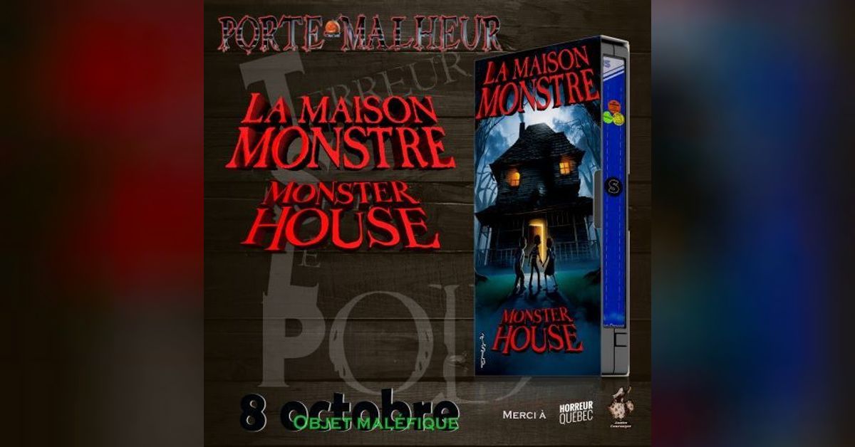 TSLP Ép. 106. La Maison monstre (Monster House) 2006 | Terreur sur le Pod