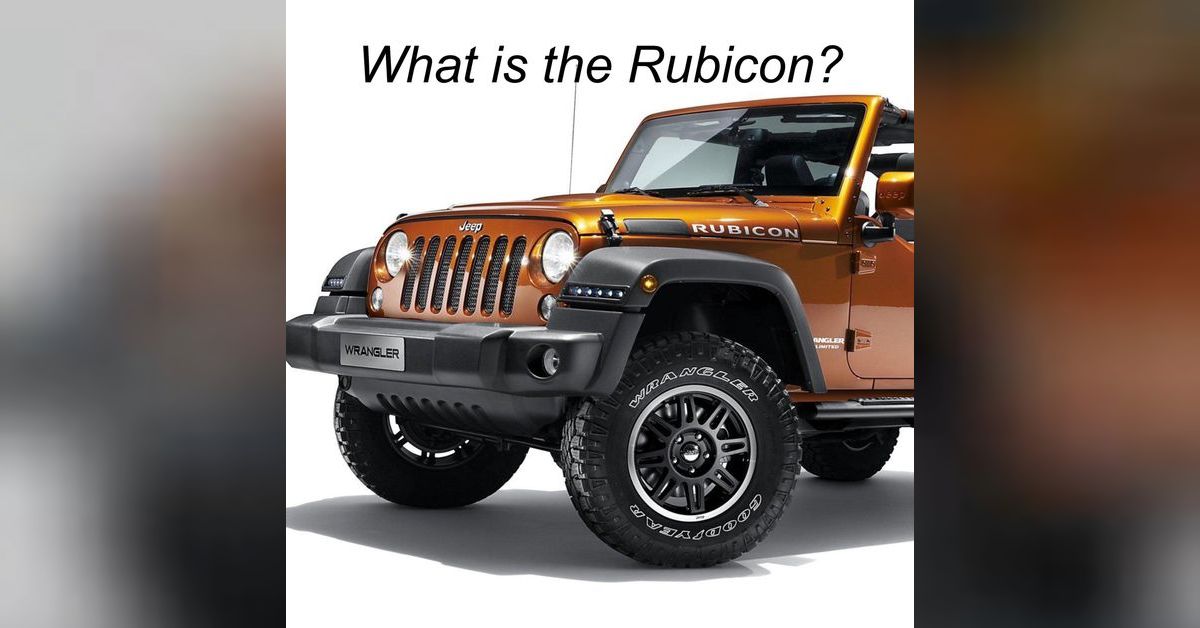 What is the Rubicon? | The Jeffrey and Brian Show