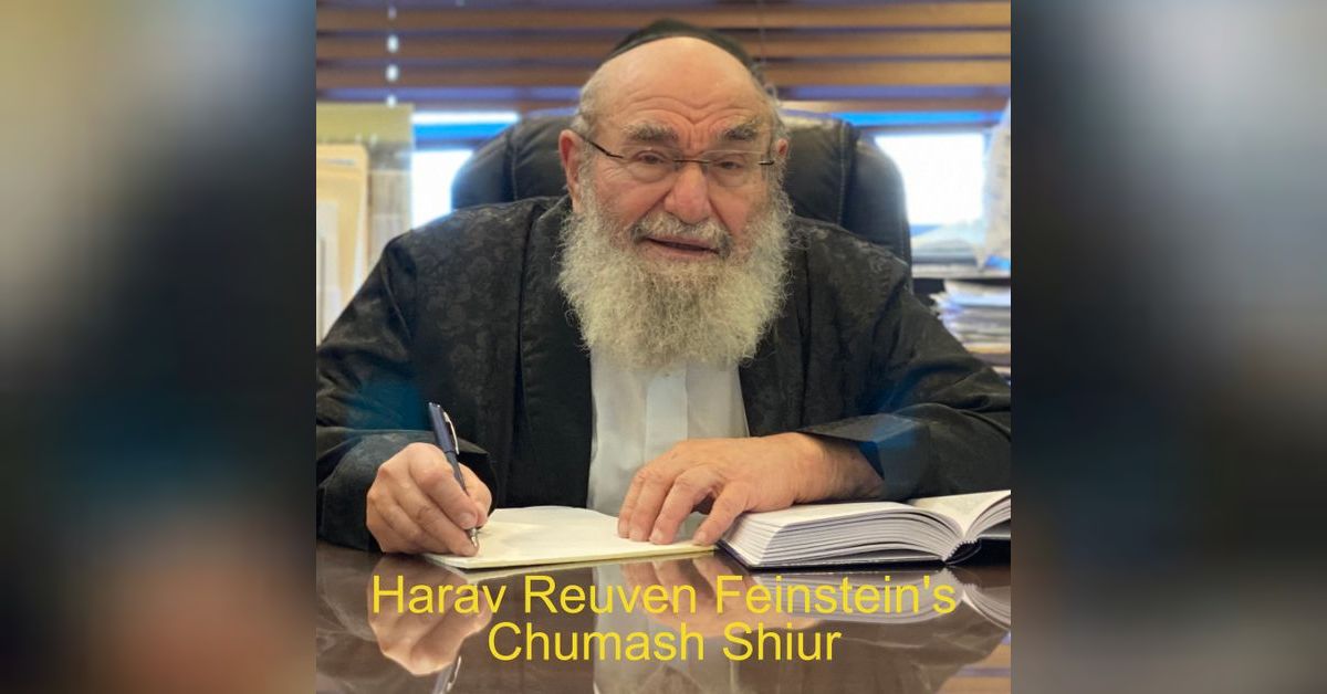Page 2 | Rabbi Reuven Feinstein’s Chumash Shiur