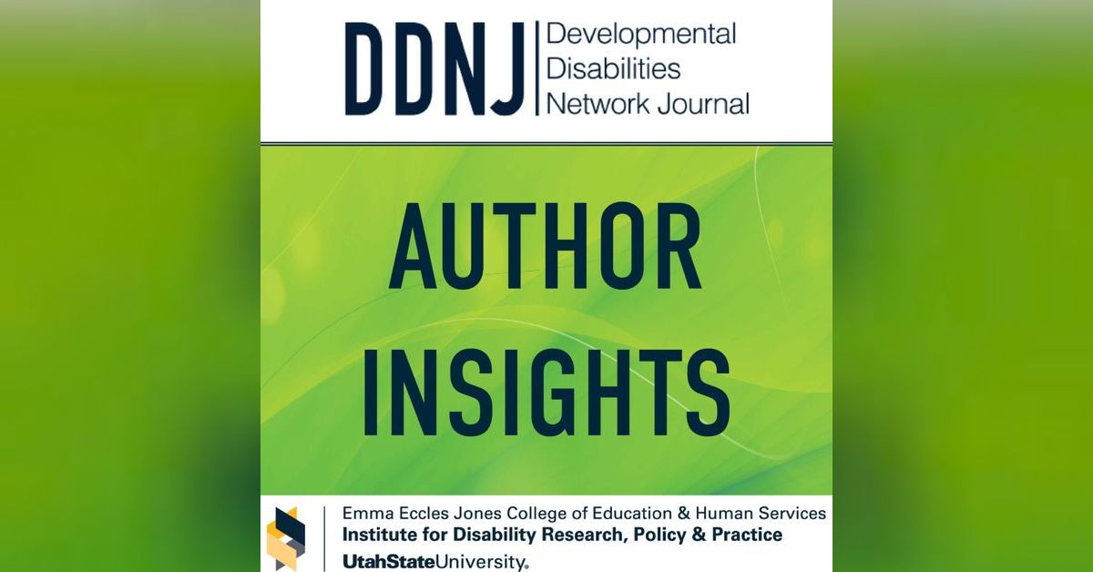 Ep. 17 Disability Education in Medical Schools | DDNJ Author Insights