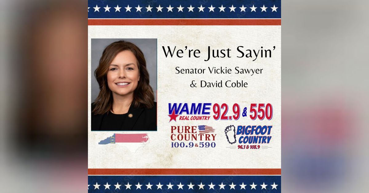 NC State Senator Vickie Sawyer and David Coble February 7, 2025 | We’re ...
