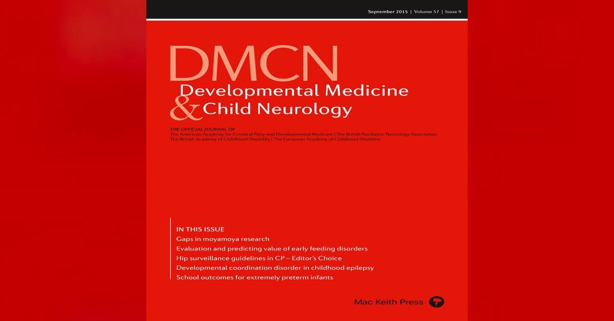 DMCN Journal | John Wiley & Sons Ltd